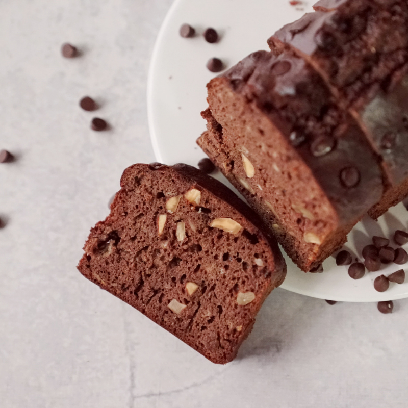 PAN DE CHOCOLATE | SIN AZÚCAR – Postres Saludables